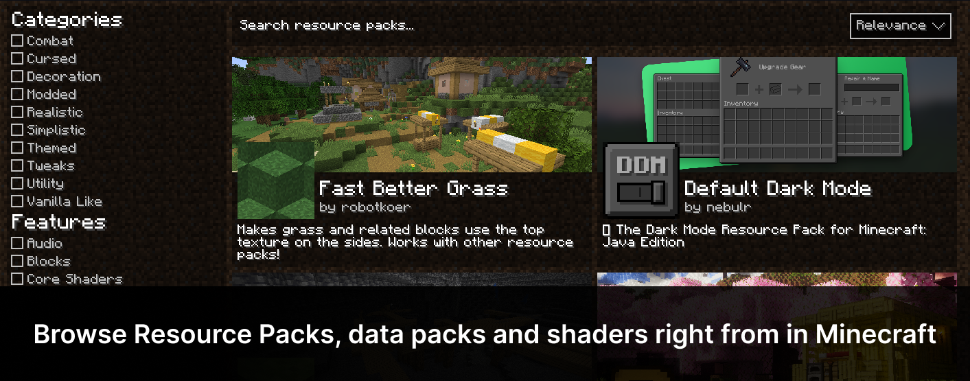 Resourcify - Minecraft Mods - CurseForge