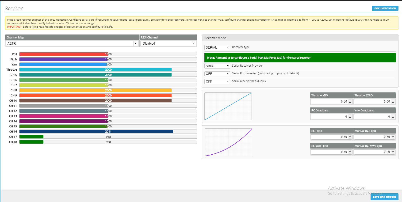Unable to arm "throttle not low" even when set · Issue #5960 · iNavFlight/inav · GitHub
