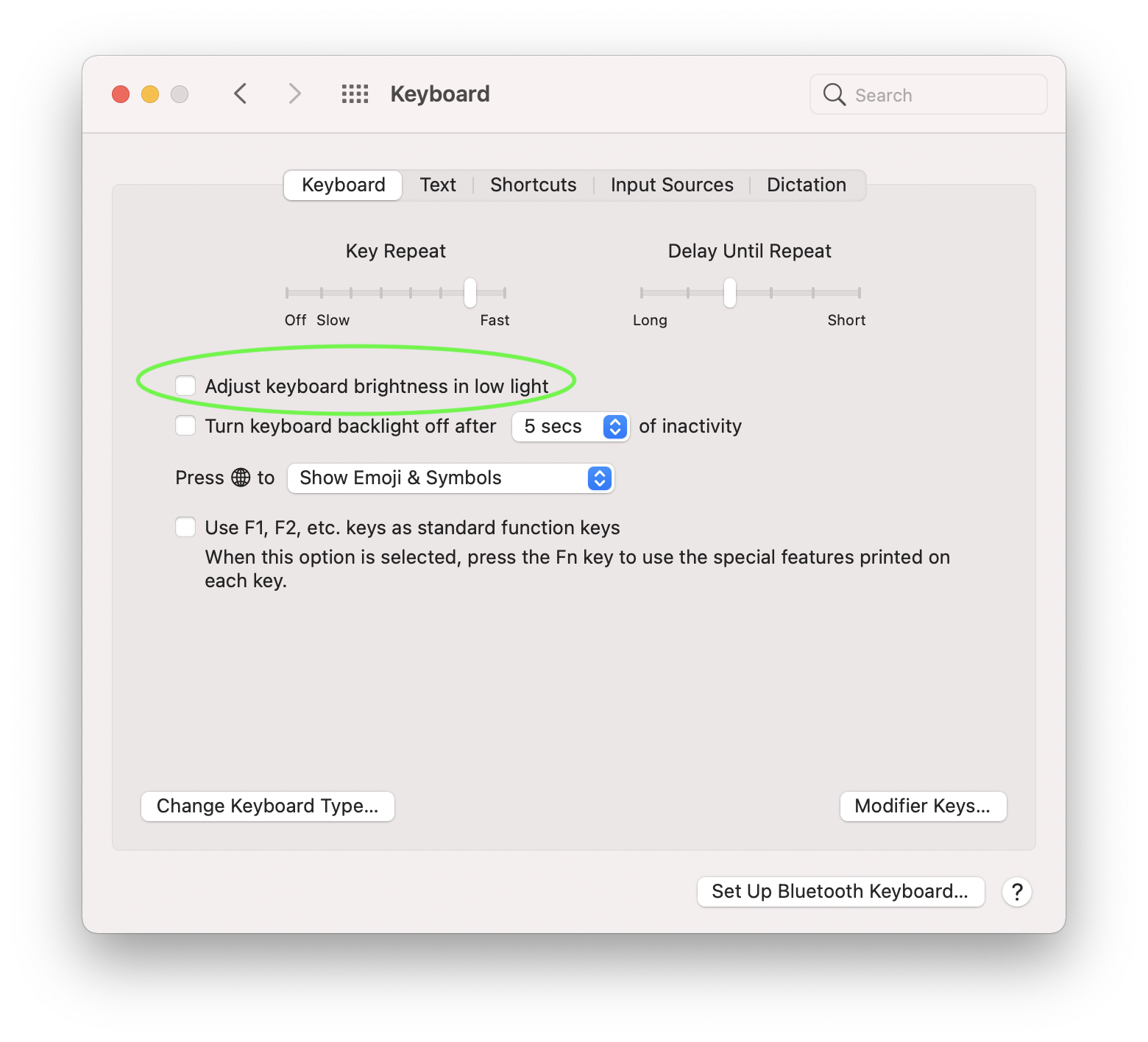 Remap f5 and f6 back to keyboard backlight brightness control · Issue #2645 · pqrs-org/Karabiner ...