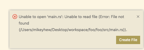 "Unable to read file" when using vscode in a sub-crate of a workspace · Issue #2574 · rust-lang ...