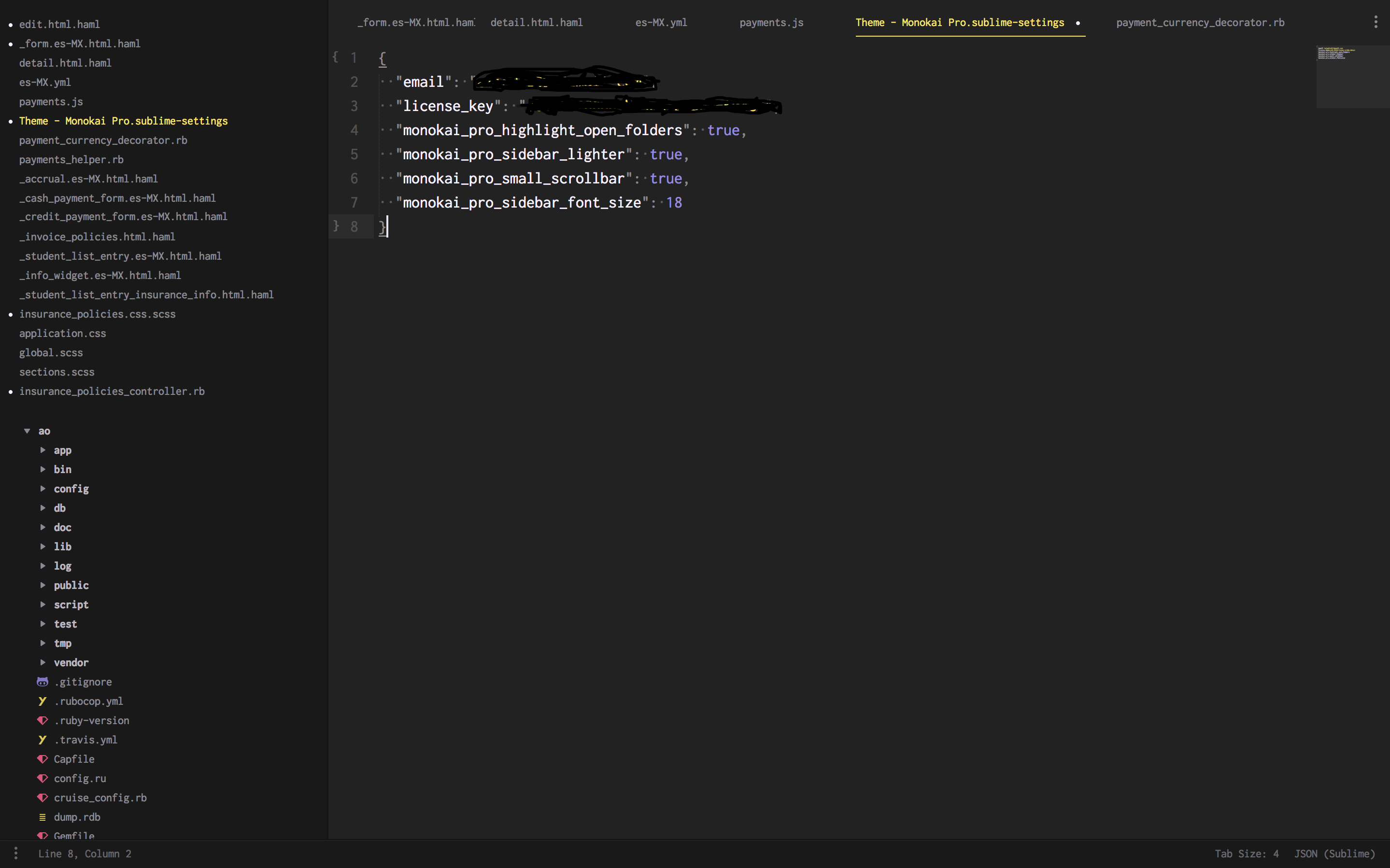 Sublime Settings Not Being Applied · Issue 51 · Monokaimonokai Pro Sublime Text · Github 