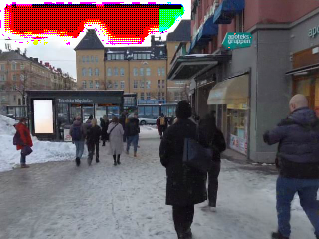 请问您左上角绿点的问题解决了吗？ · Issue #7 · z-bingo/FastDVDNet · GitHub