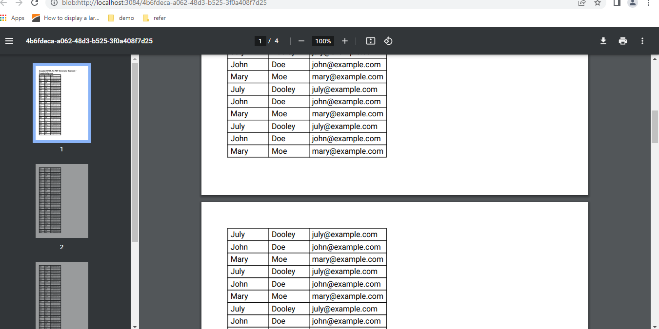 doest not Repeat table header on each page Using html-to-pdfmake · Issue #2439 · bpampuch ...