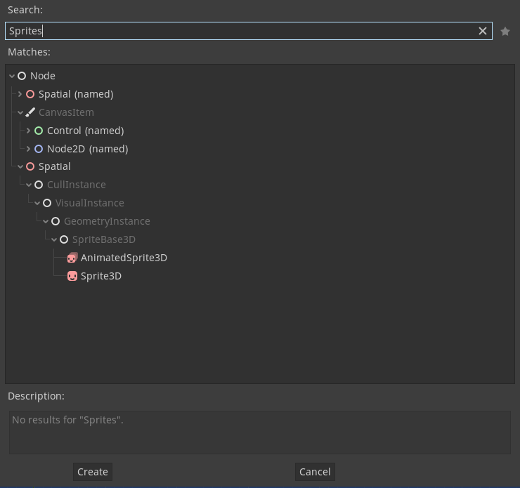 Add Node2D (named) option to create node dialog · Issue #3568 · godotengine/godot-proposals · GitHub