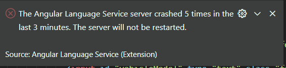 Editor buffer out of sync with file on disk · Issue #632 · angular/vscode-ng-language-service ...