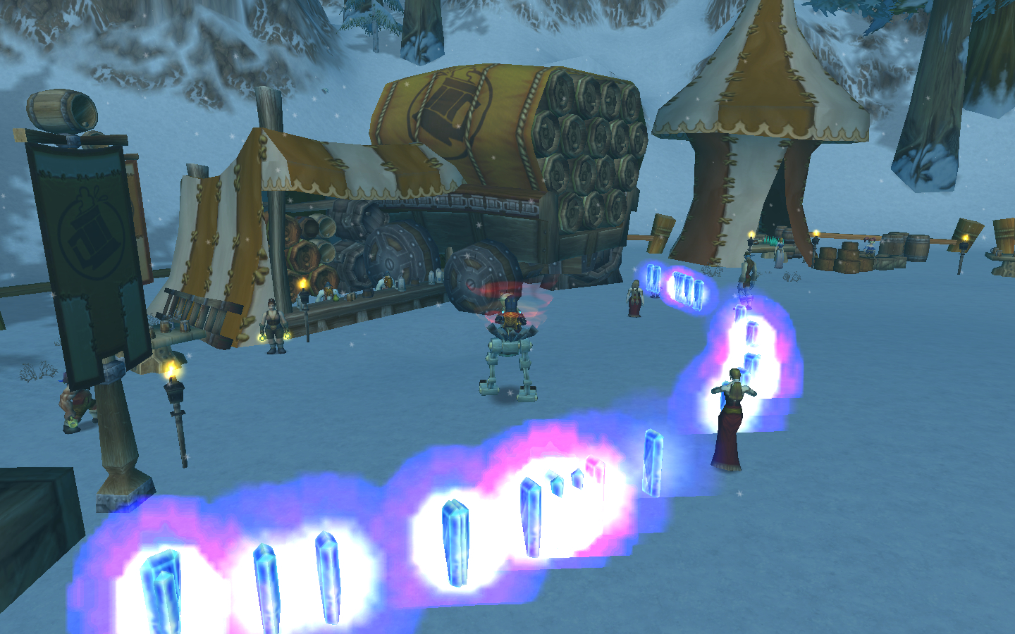 [Object] Brewfest Wagons - on Top of Other Entities in Dun Morogh ...