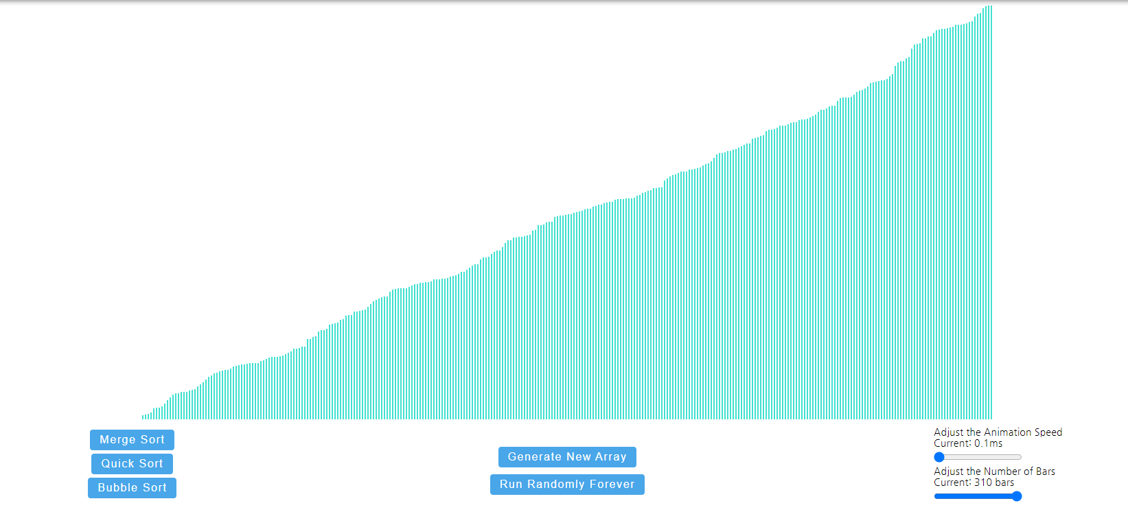GitHub - JacobDDoS/Sorting-Algorithm-Visualizer: This is a React component on my Resume which ...