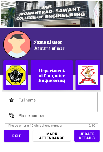 GitHub - joelsilas1816/Login-and-Attendance-App: This is an android app developed using the ...