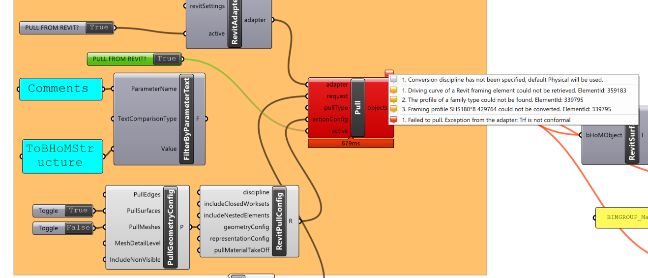 Trf non-conformal error when pulling some surfaces · Issue #1330 · BHoM/Revit_Toolkit · GitHub