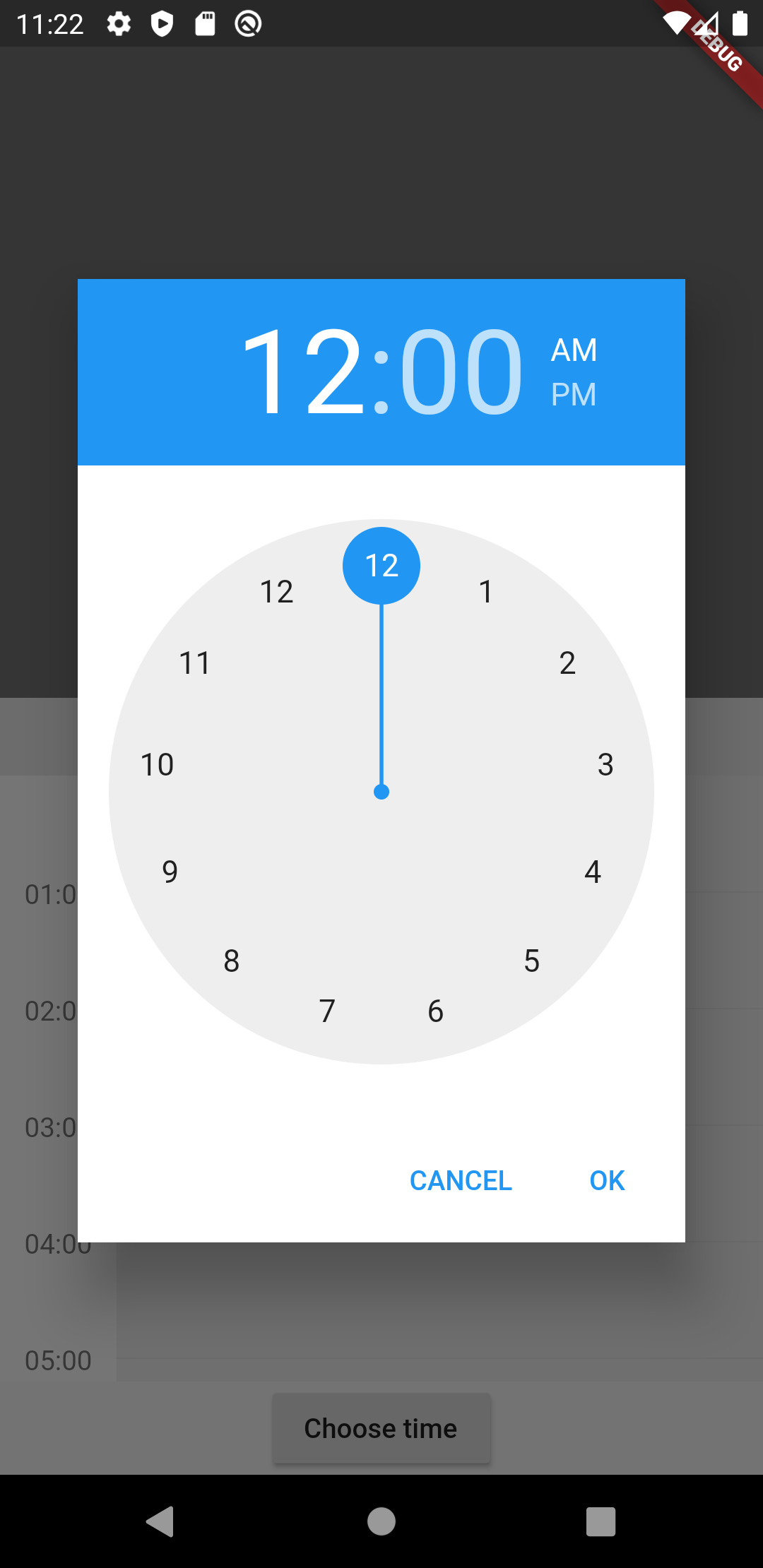 How To Limit The Time In Showtimepicker · Issue 23717 · Flutterflutter · Github