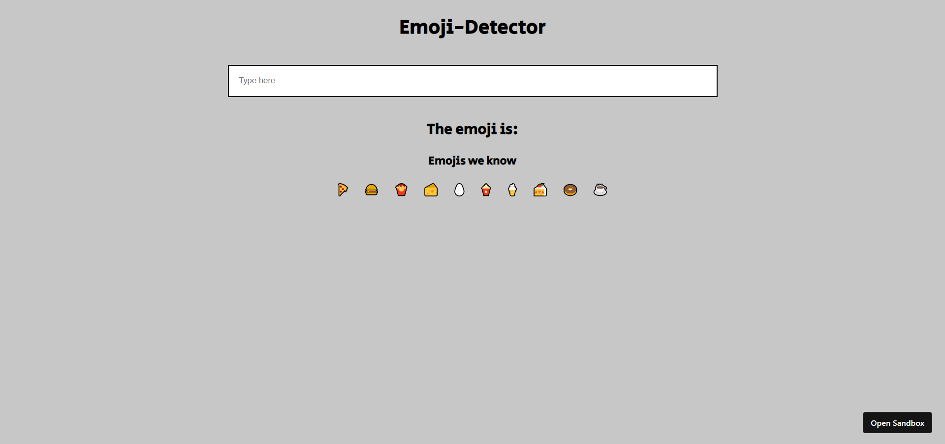 GitHub - InvincibleRP1/emoji-detector: Created with CodeSandbox