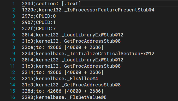 Function name displayed in .pdb files · Issue #39 · hasherezade/tiny_tracer · GitHub