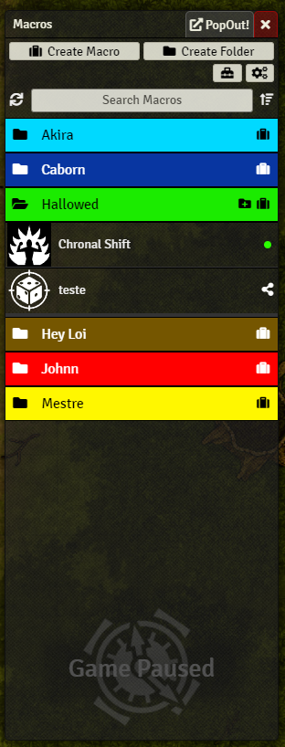 Macro Folder Is Empty When A Macro Is Deleted · Issue 31 · Earlst1vtt Macro Folders · Github
