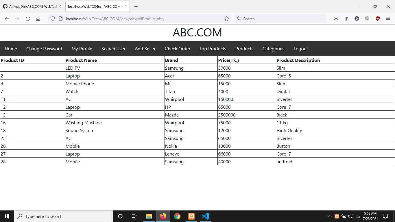 GitHub - AhmedDip/abc.com_php: This is an e-commerce website. This is a project where I ...