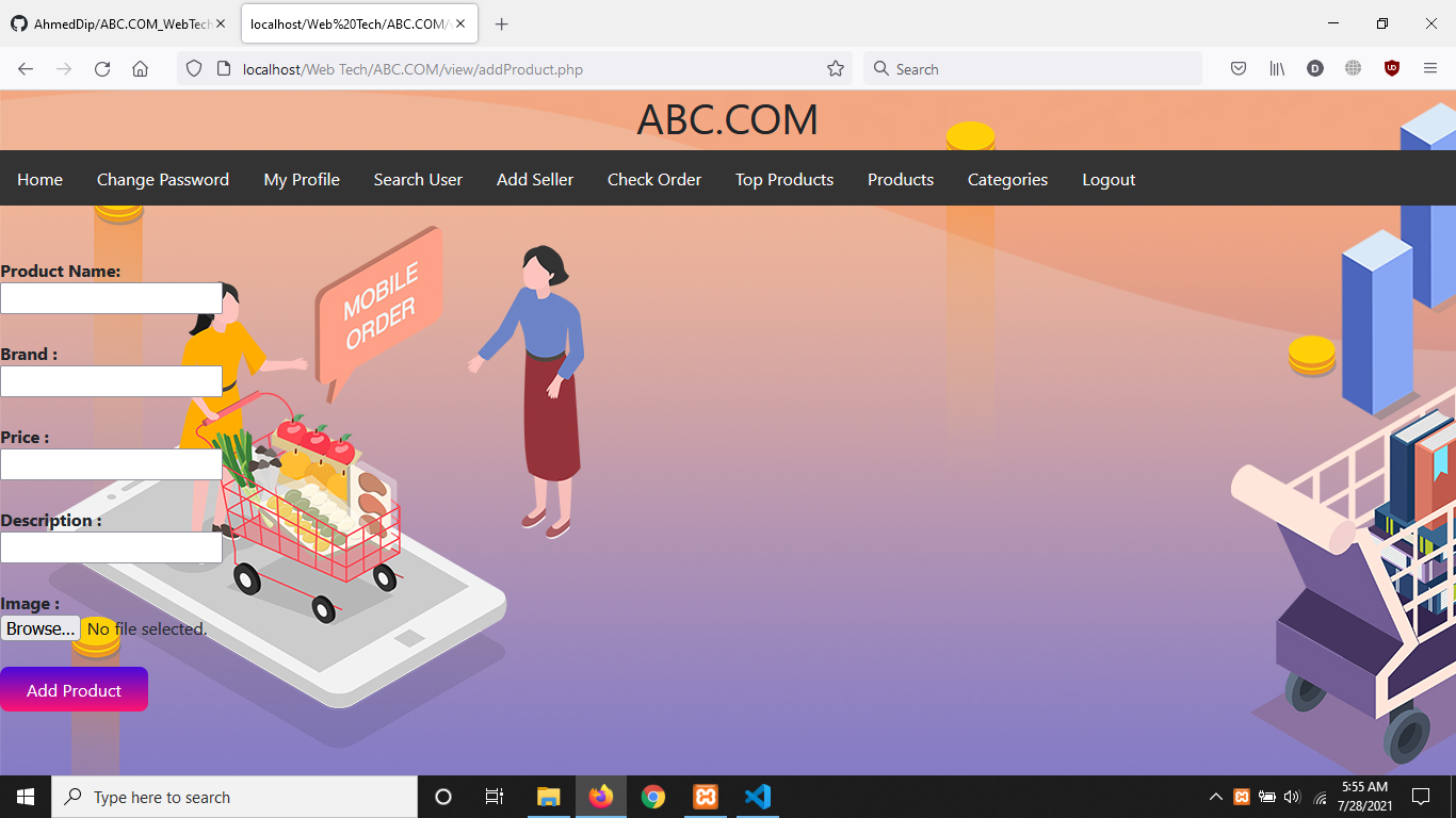 GitHub - AhmedDip/abc.com_php: This is an e-commerce website. This is a ...