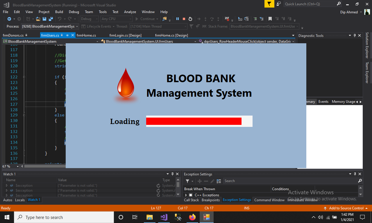 GitHub - AhmedDip/BloodBank