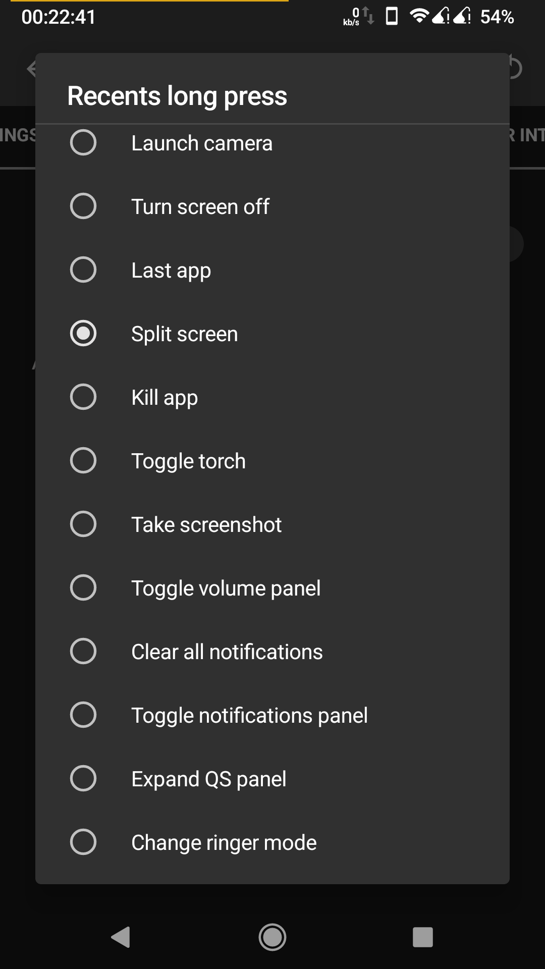 Button Mapping - Split screen · Issue #11 · crdroidandroid/issue_tracker · GitHub