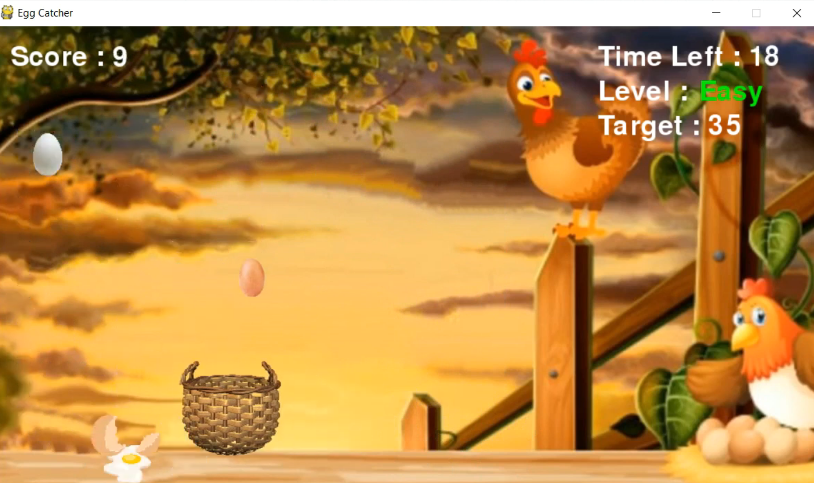 Github Sonykurian96egg Catcher Surprise