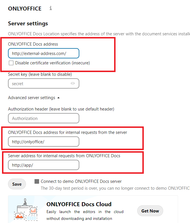 Error while downloading the document file to be converted. · Issue #659 · ONLYOFFICE/Docker ...