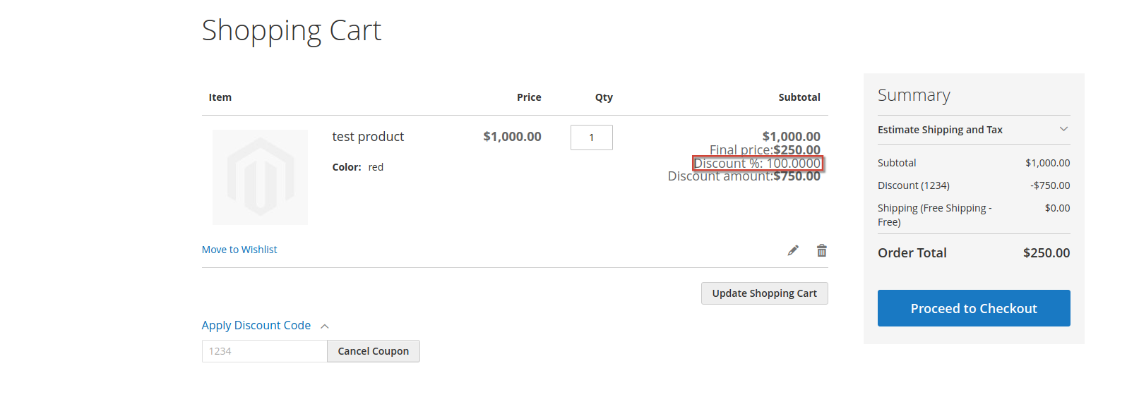 Cart price rules - Incorrect discount percent calculation when applying 2 and more sales rules ...