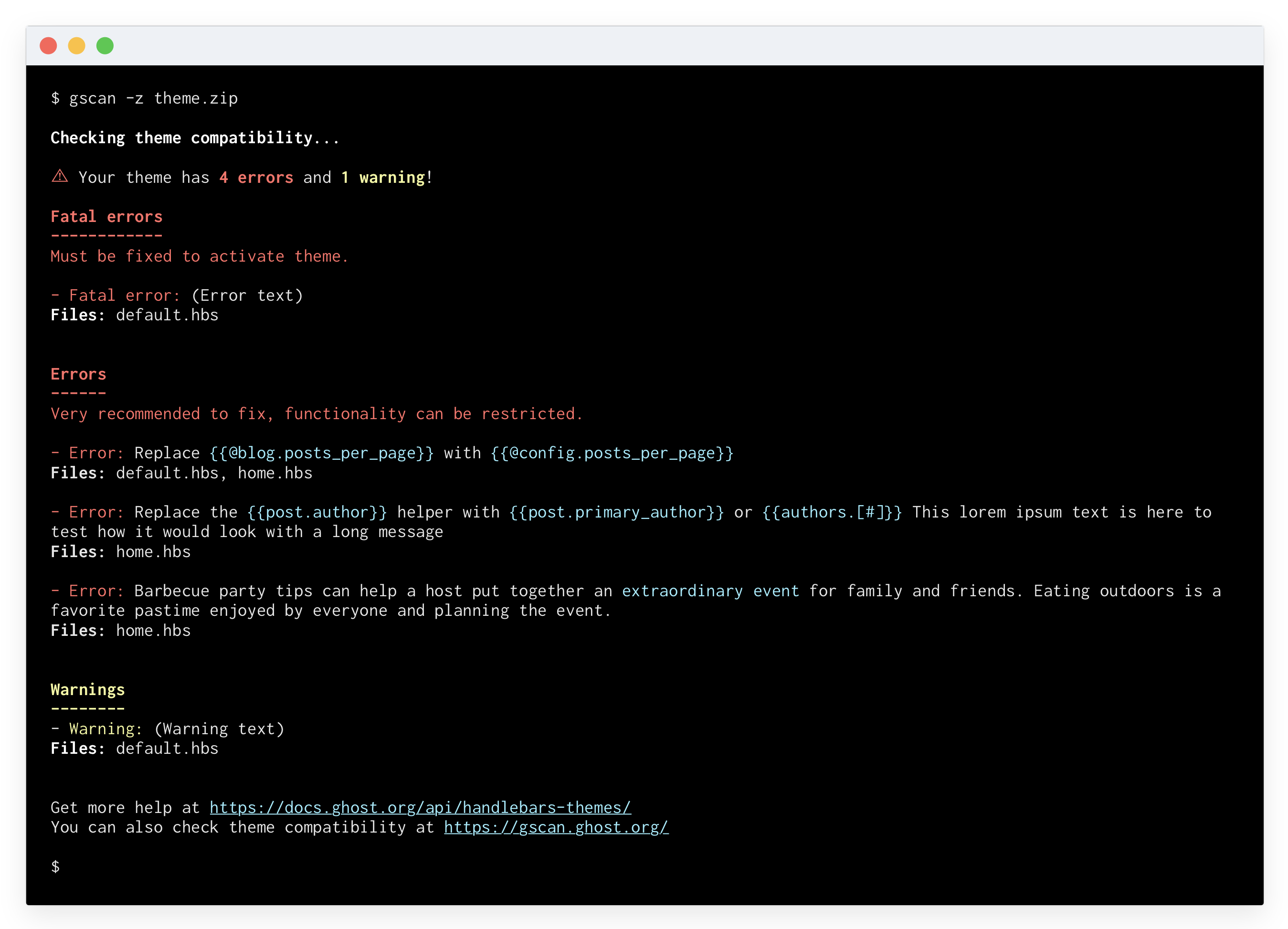Cli Output Design Refresh · Issue 210 · Tryghostgscan · Github