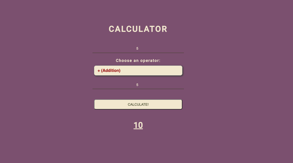 GitHub - Chrisgarlick/WebsiteCalculator: A Very simple calculator website made using Python ...