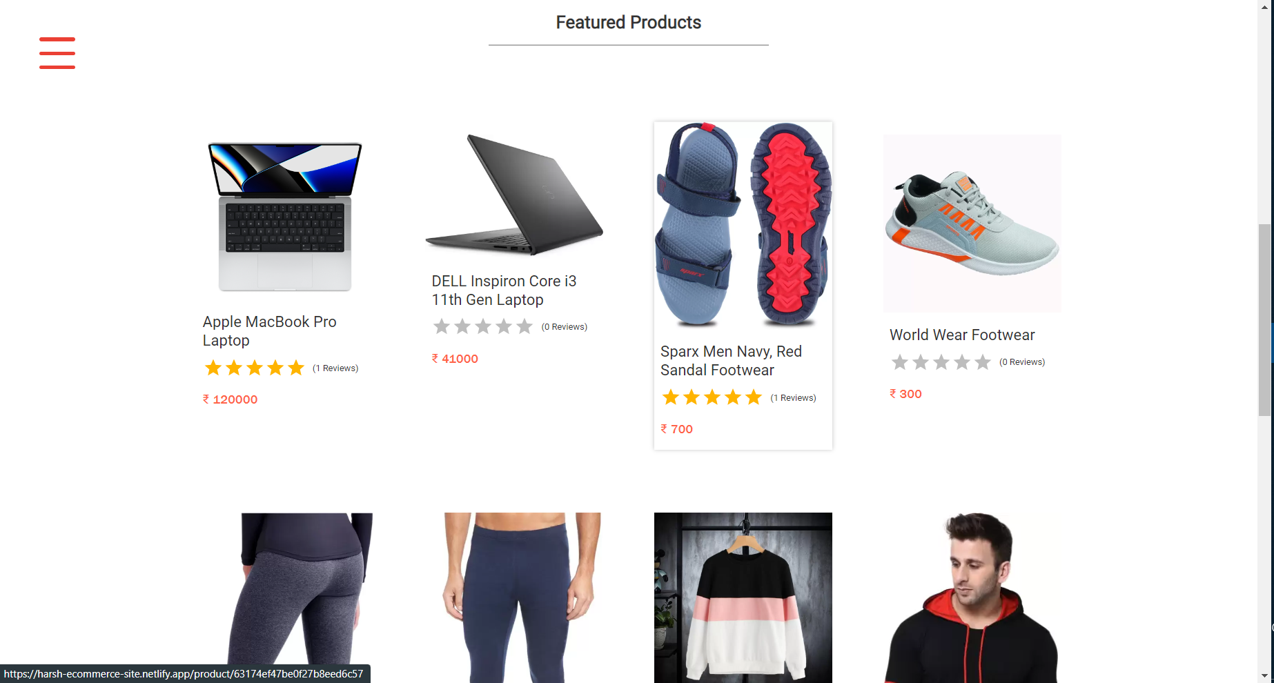 GitHub - harshb910/Ecommerce-Website: An e-commerce site created with ...