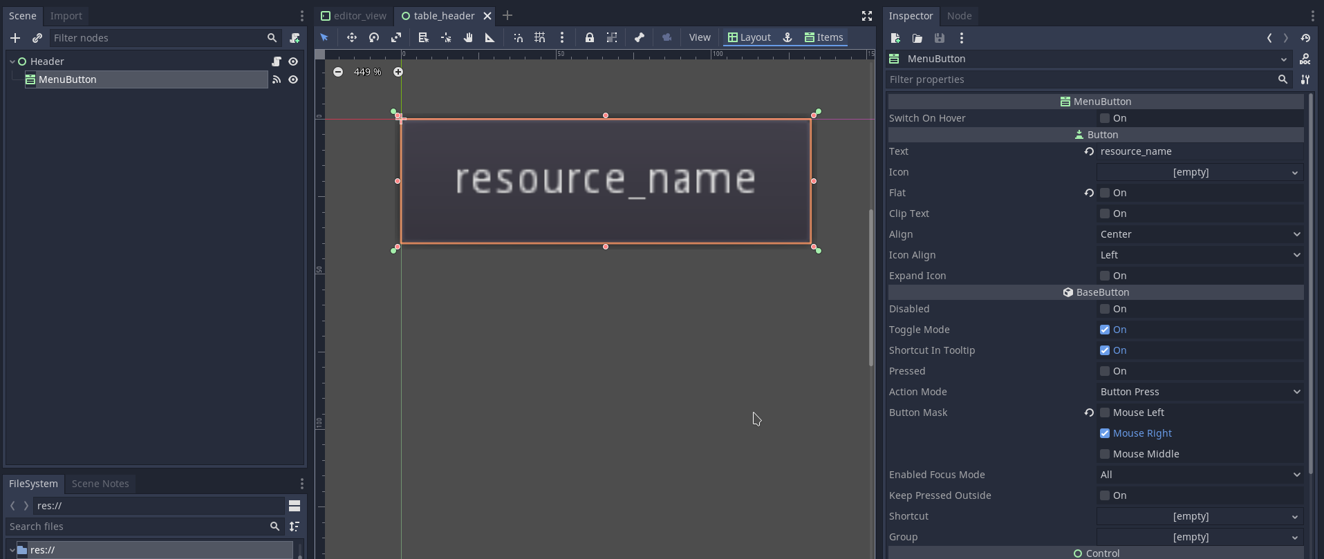Have the functions of the "||" button as a "right click menu" · Issue ...