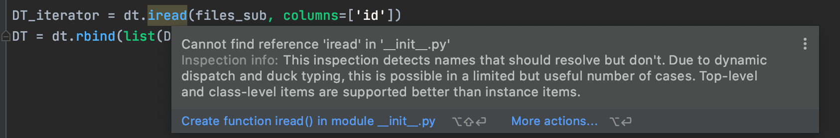 Load multiple csv files into one datatable and select columns · Issue #2613 · h2oai/datatable ...