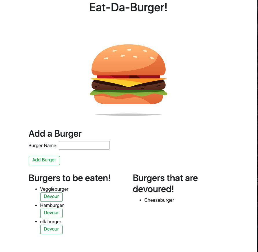 GitHub - mw18/burger: Node Express Handlebars