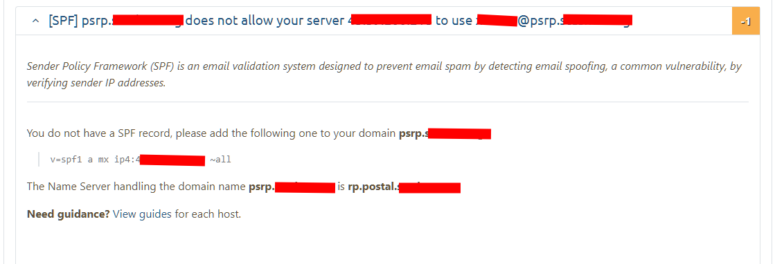 Unable to add SPF to domain as CNAME already uses the TXT Value · Issue #1392 · postalserver ...