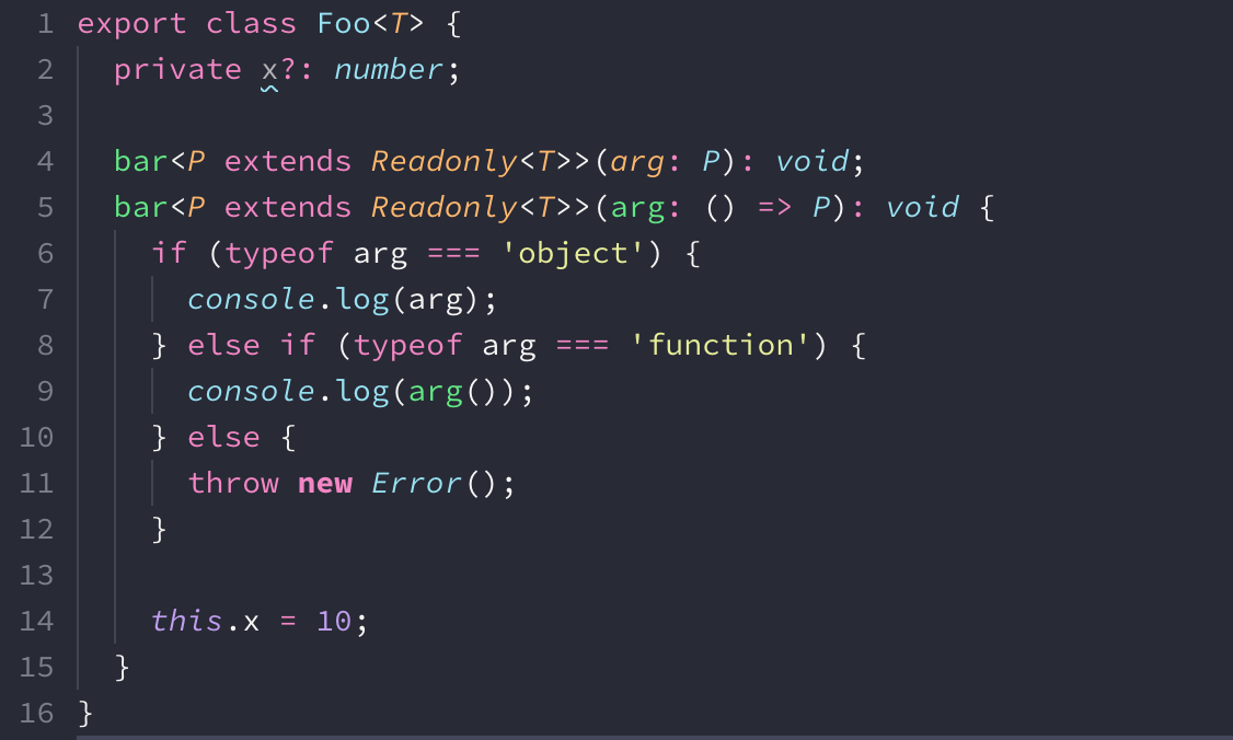 Triple closing type brackets break syntax highlighting for TypeScript ...