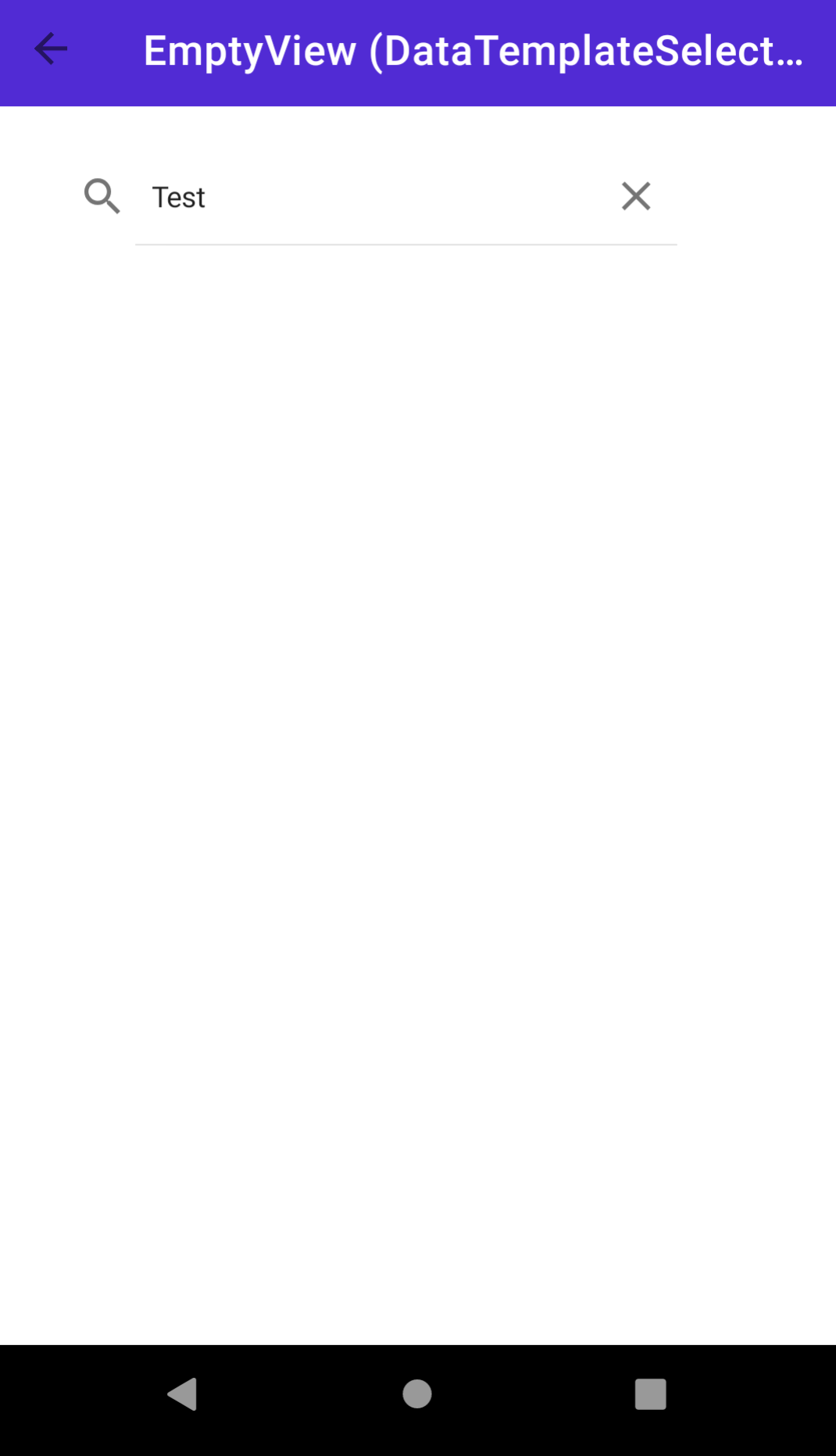 Bug Collectionview Emptyview Using A View Never Appears On Android · Issue 2892 · Dotnetmaui