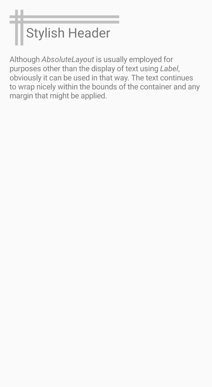 Android Wrong Positions Using Absolutelayout · Issue 4074 · Dotnet