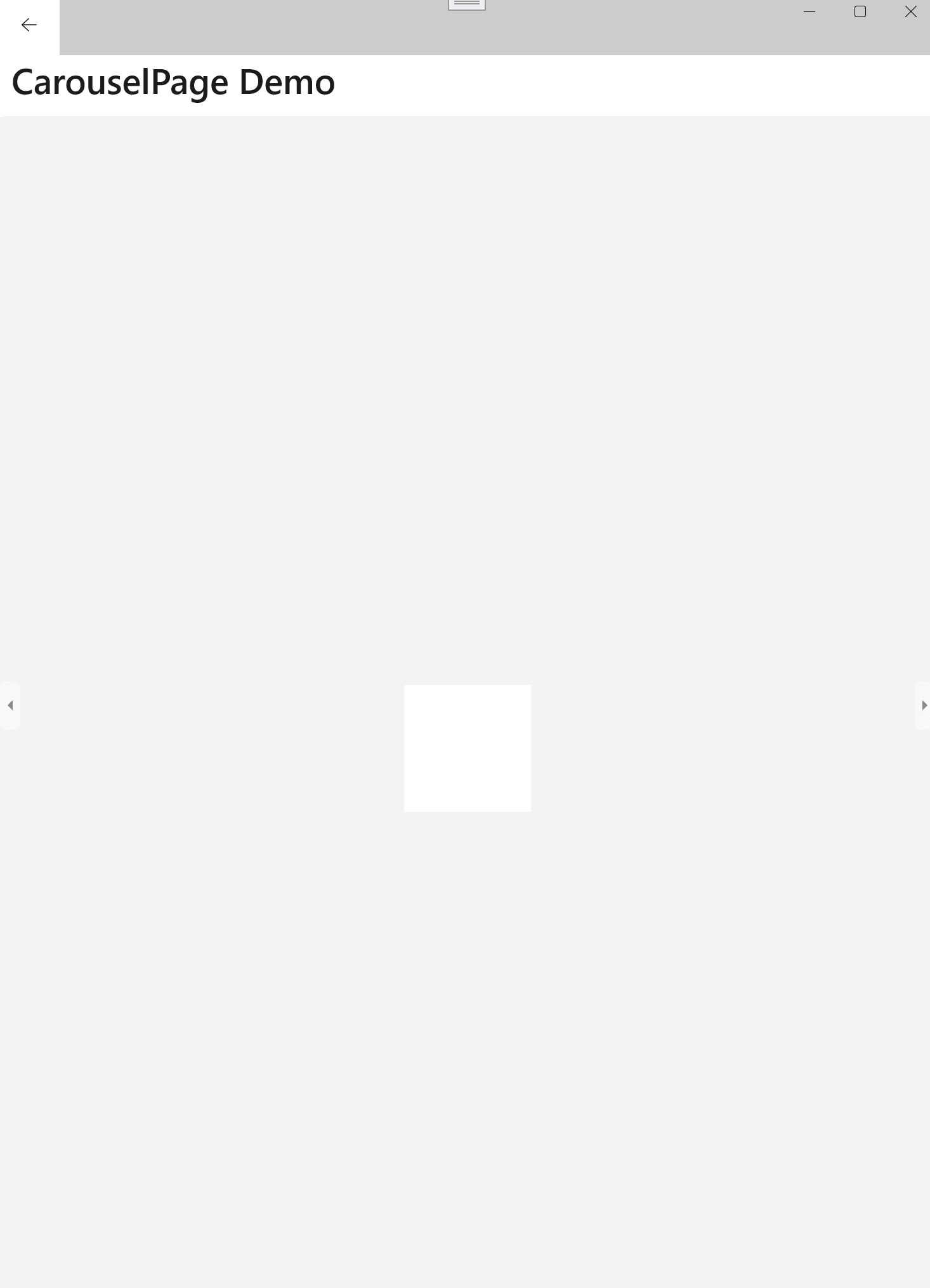 Windows Wrong Carouselpage Behavior Scrolling Items · Issue 4087 · Dotnetmaui · Github