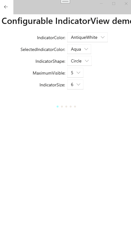 Windows Templated Indicatorview Not Rendering · Issue 4290 · Dotnetmaui · Github