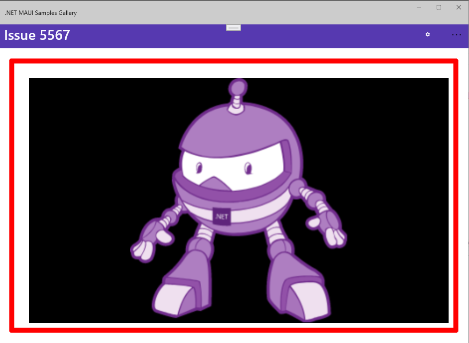 Border Bug · Issue 5567 · Dotnetmaui · Github