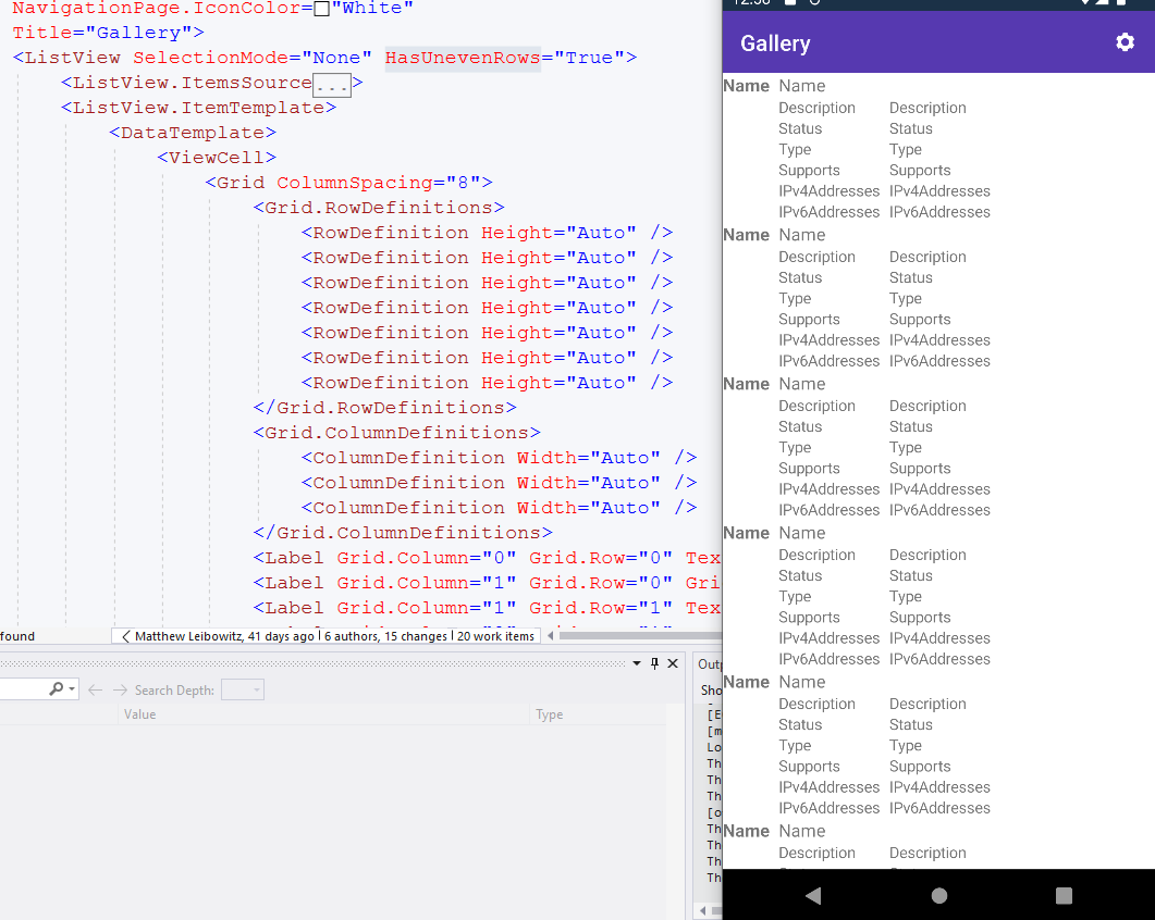 Android Listview Does Not Calculate Rowheight Uses Fixed Value