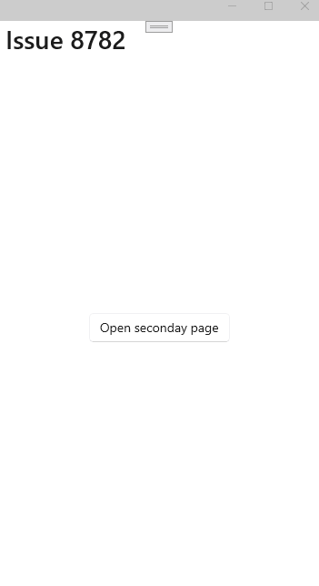 ActivityIndicator is not running second time navigating to page when page is singleton · Issue ...