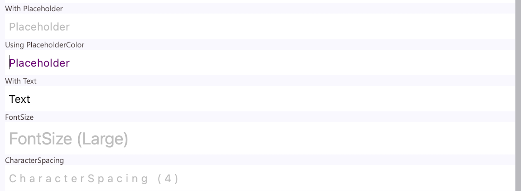 Placeholder font size not applied in editor on macOS and iOS · Issue ...