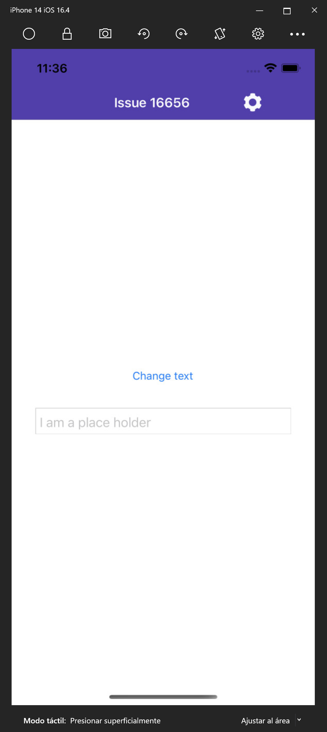 [regression/8.0.0-preview.1.7762] Placeholder text issues MacCatalyst & iOS · Issue #16656 ...