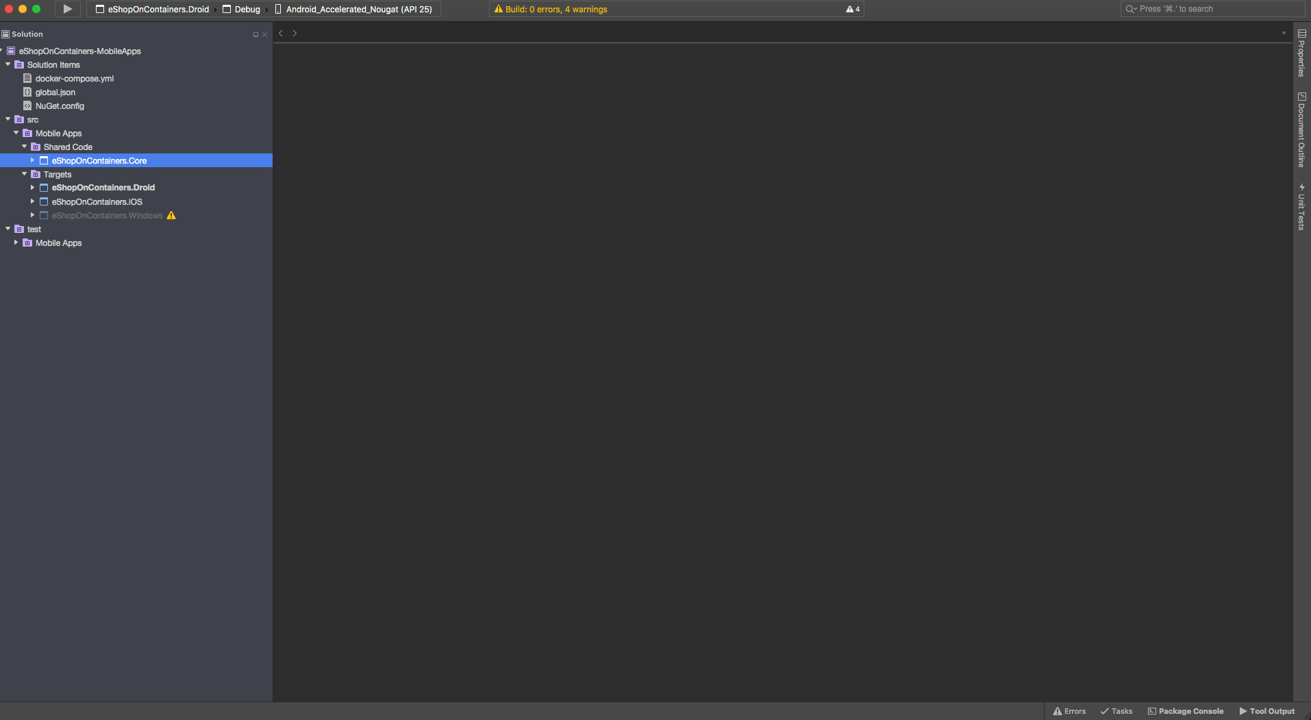 error compiling mobile applications · Issue #629 · dotnet-architecture/eShopOnContainers · GitHub