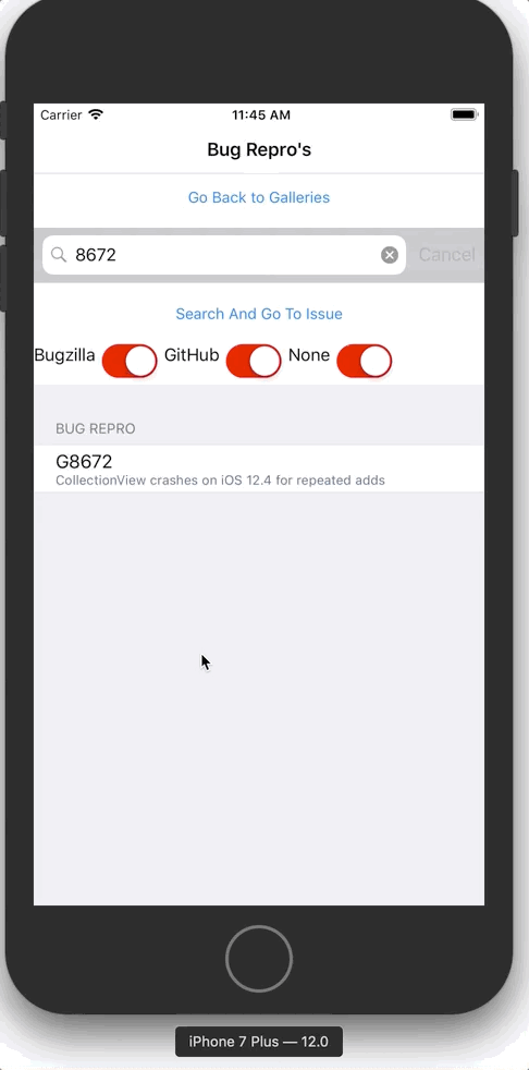 [Bug] CollectionView crashes on iOS 12.4 for repeated adds · Issue #8672 · xamarin/Xamarin.Forms ...