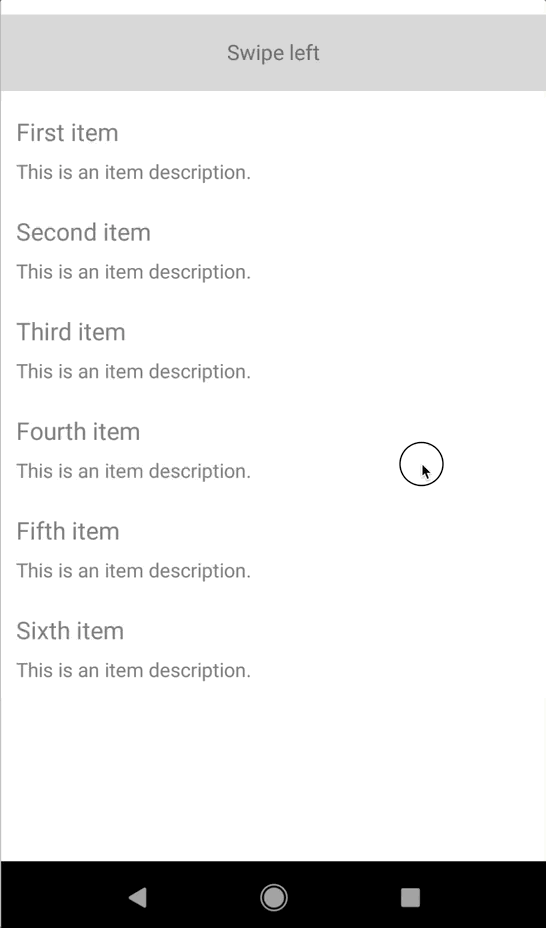 Bug Swipeview No Animation When Revealing Collectionview Items · Issue 8973 · Xamarin