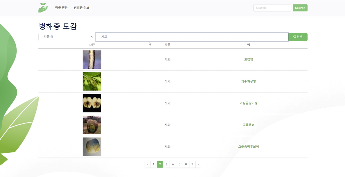 GitHub - jihyoung-lee/Plant_Disease_Detection_Web: 딥러닝을 이용한 병해충 피해 판별 시스템(WEB, Laravel)