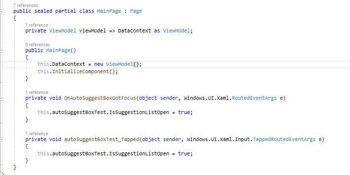 AutoSuggestBox ItemContainerStyleSelector SelectStyleCore never gets ...