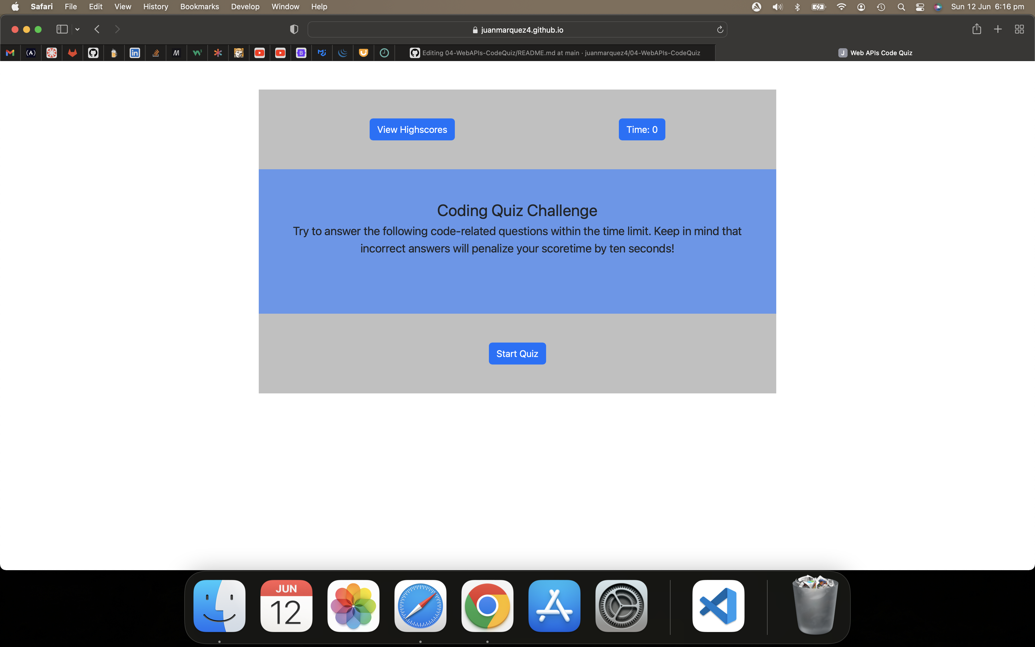 GitHub - juanmarquez4/04-WebAPIs-CodeQuiz