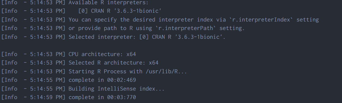 R host built on Ubuntu 20 does not run on 18 · Issue #72 · MikhailArkhipov/vscode-r · GitHub