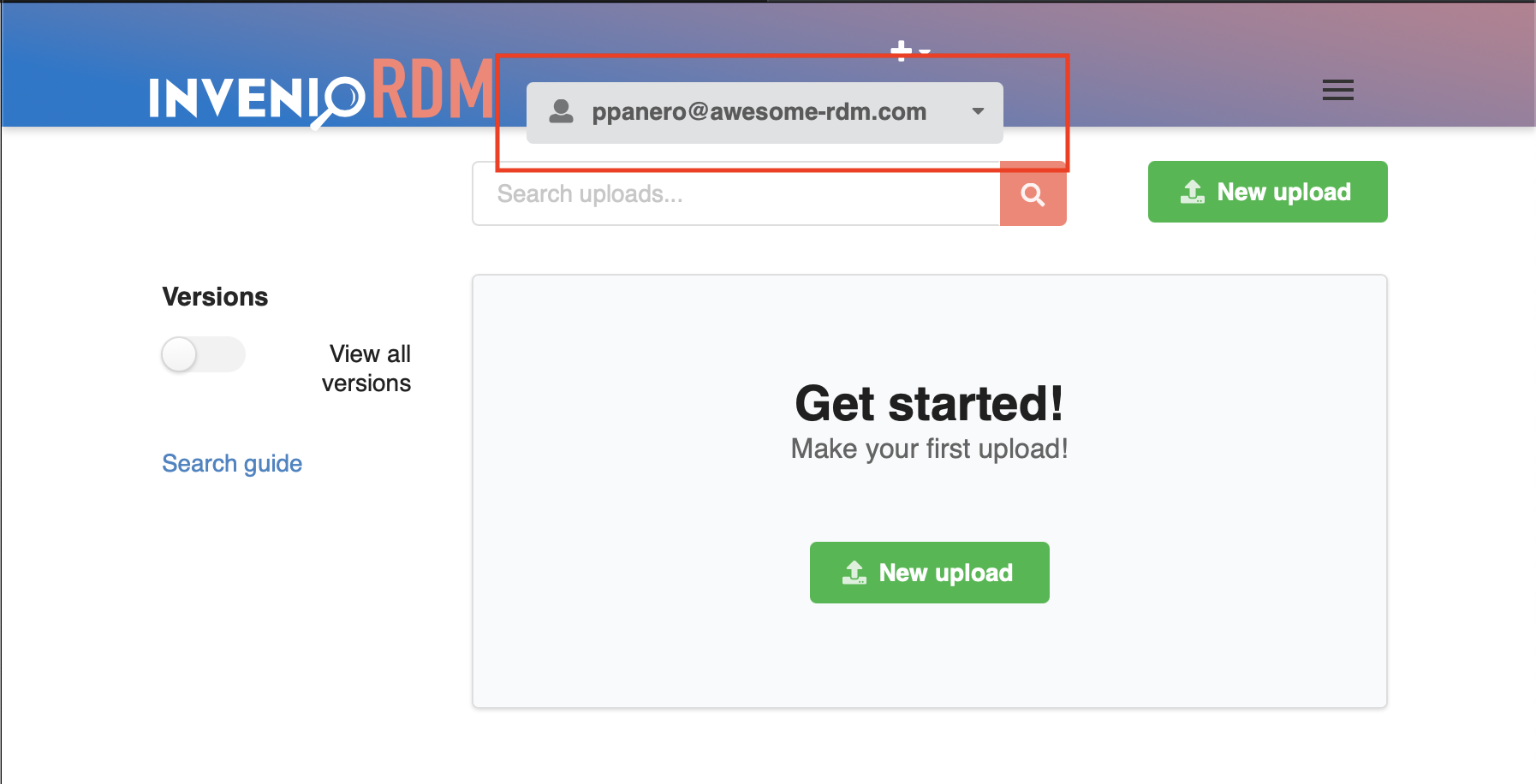 ui: header breaks when email is long and window size small · Issue #834 · inveniosoftware ...