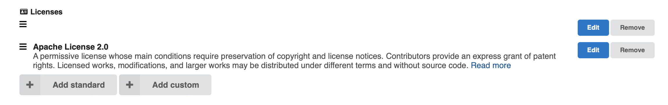 deposit: license field does not display default license · Issue #1924 · inveniosoftware/invenio ...